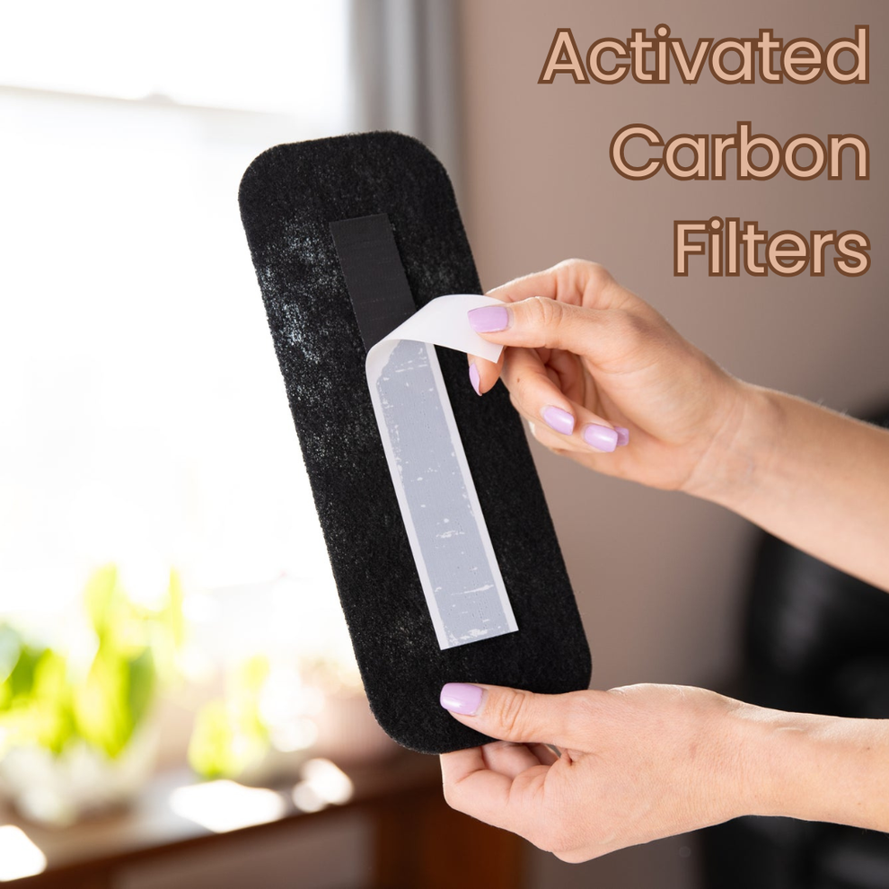 Activated Coconut Carbon Ceiling Fan Air Filter Pads (Universal Fit ...